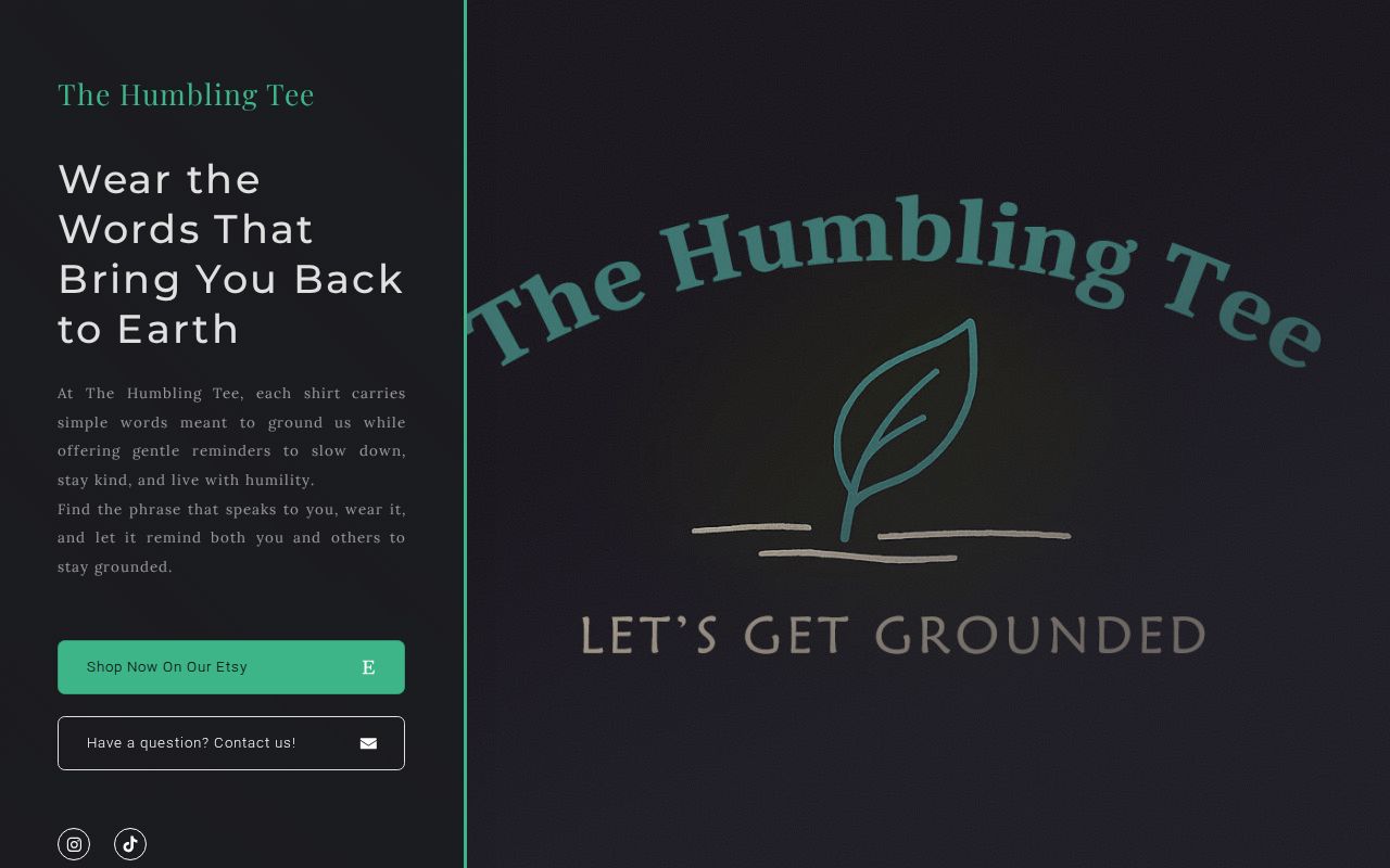 The Humbling Tee
